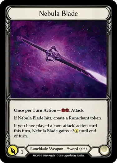 Nebula Blade - Flesh and Blood (FAB) | Fablazing