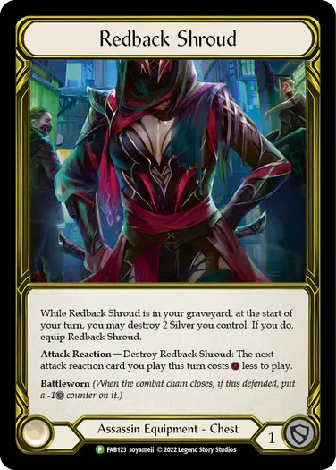 Redback Shroud - Flesh and Blood (FAB) | Fablazing