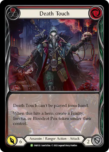 Death Touch - Flesh and Blood (FAB) | Fablazing